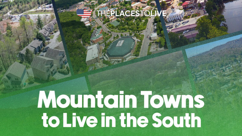 10 Best Mountain Towns to Live in the South | The Places To Live